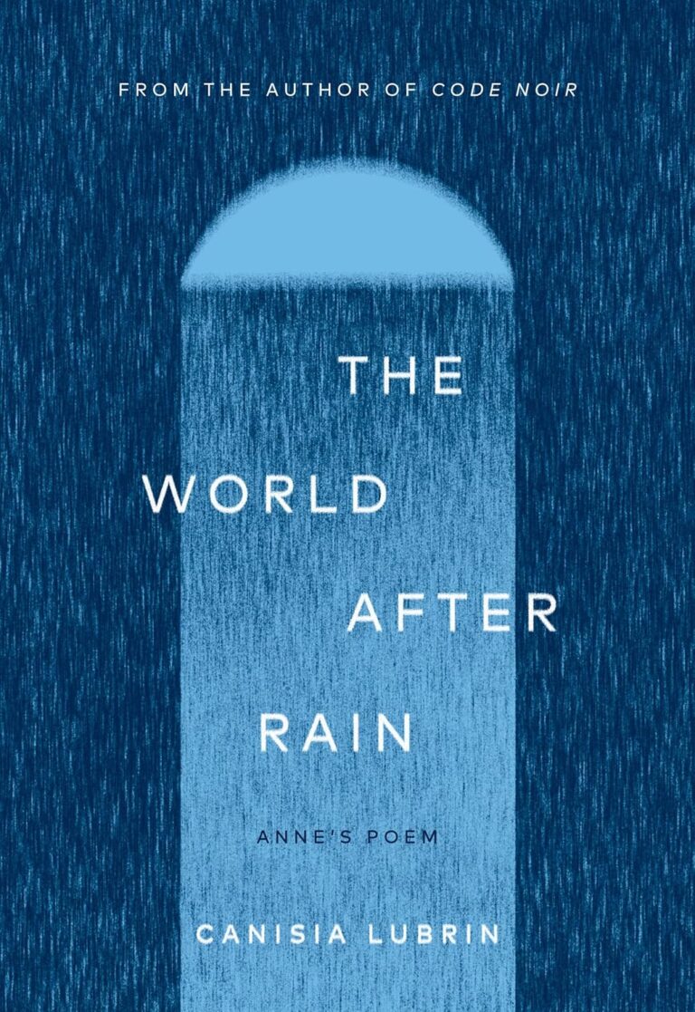 Congratulations on the publication of The World After Rain by Canisia ...